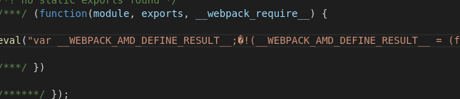 Invalid Character in boundle when JS script is UTF-8 encoded · Issue ... Invalid Character in boundle when JS script is UTF-8 encoded · Issue ...