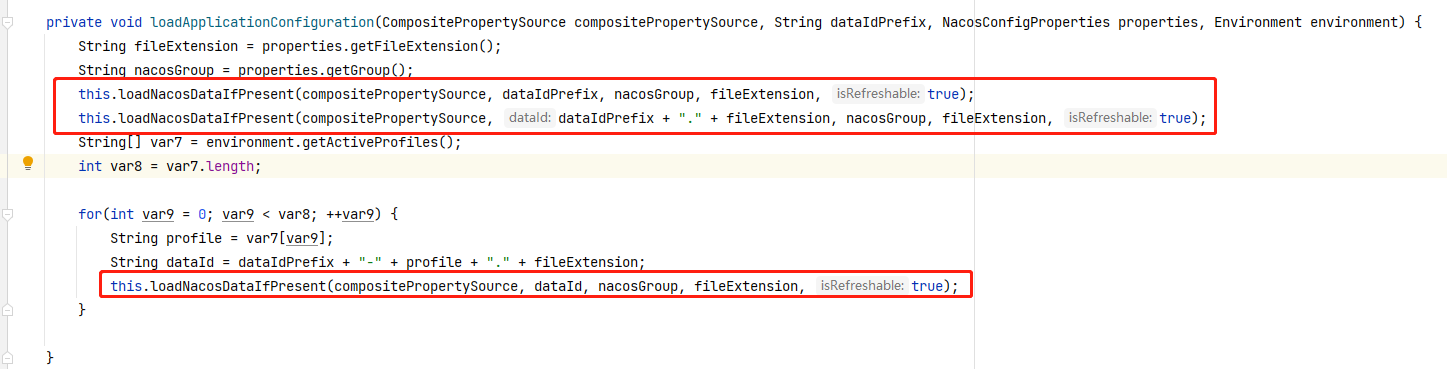 loadApplicationConfiguration debug log【Ignore the empty nacos configuration】 · Issue #9496 ...