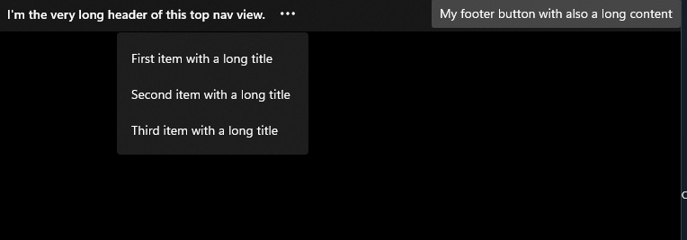 NavigationView layout broken in narrow modes · Issue #6065 · microsoft/microsoft-ui-xaml · GitHub