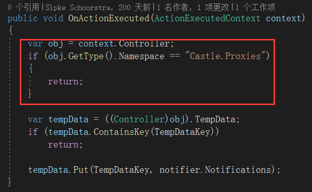 When using autofac (such as ABP vnext framework), there is no data selection for Activity ...