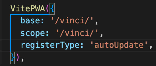 path does not match · Issue #242 · vite-pwa/vite-plugin-pwa · GitHub