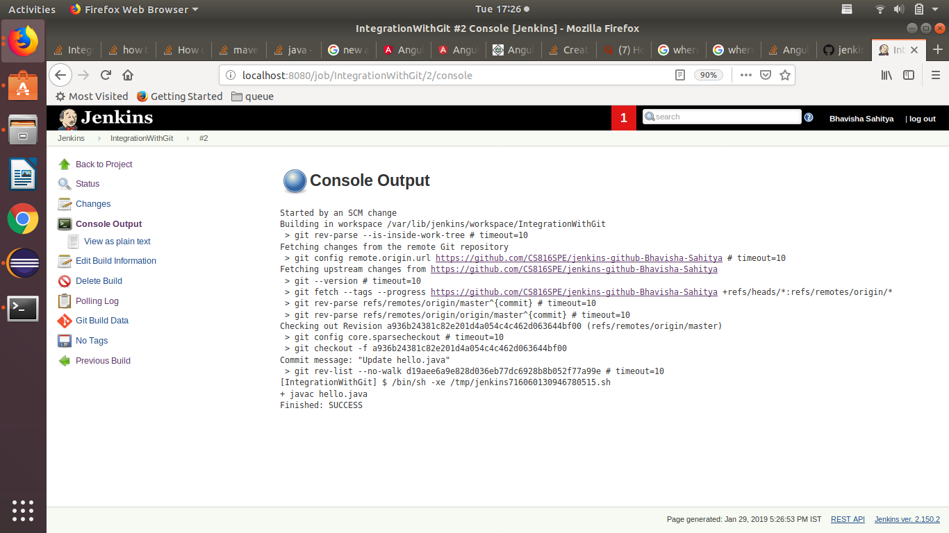 GitHub - CS816SPE/jenkins-github-Bhavisha-Sahitya: jenkins-github-Bhavisha-Sahitya created by ...