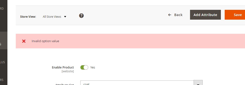 Invalid option value M2.2 · Issue #11630 · magento/magento2 · GitHub