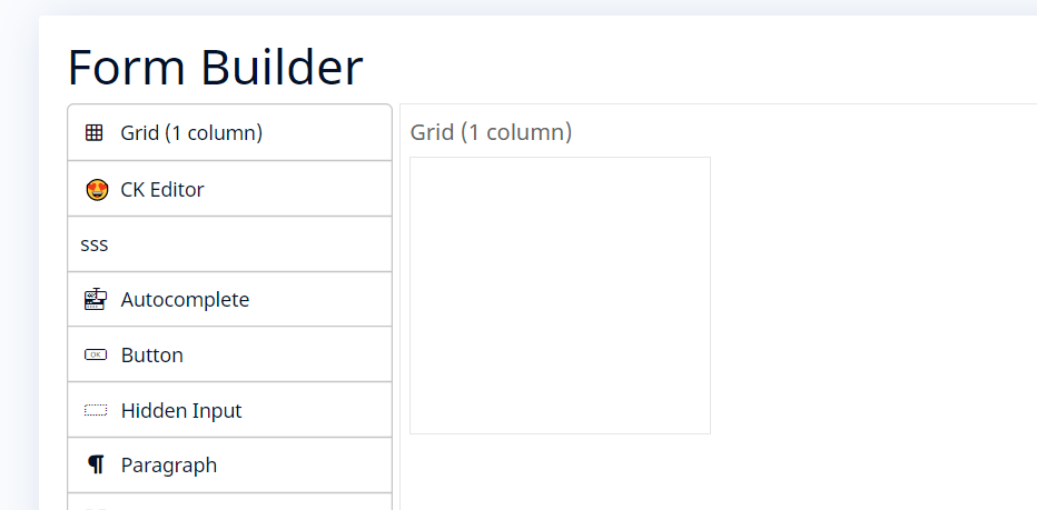 How i can create new empty space for drop other elements and how send some props to render ...