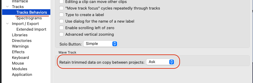 Performance and file size issues when copying and pasting a small portion of a very large clip ...