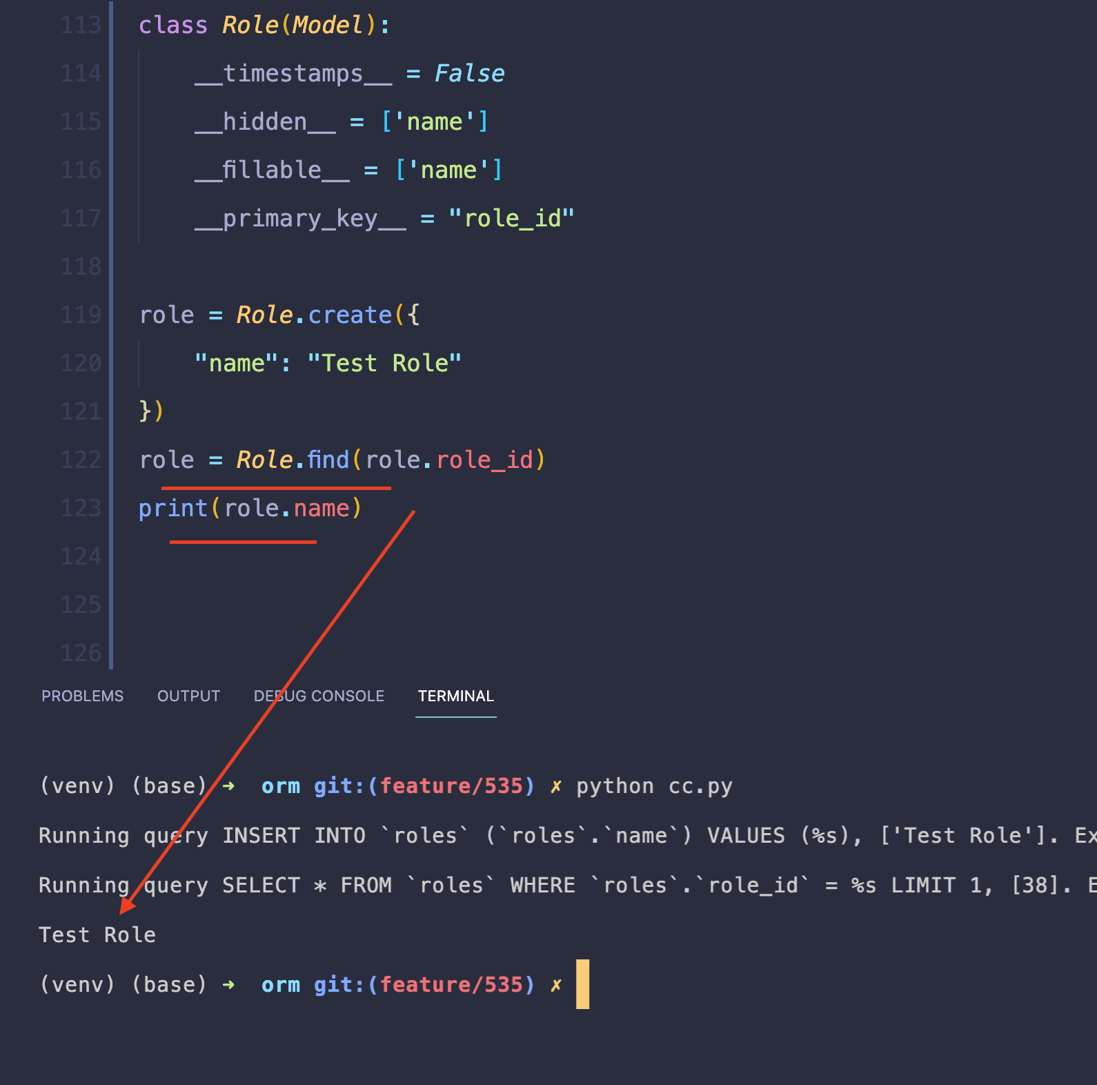 hidden attribute cannot be found using dot notation · Issue #534 · MasoniteFramework/orm · GitHub