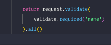 Validator should handle null values as empty · Issue #939 · MasoniteFramework/core · GitHub