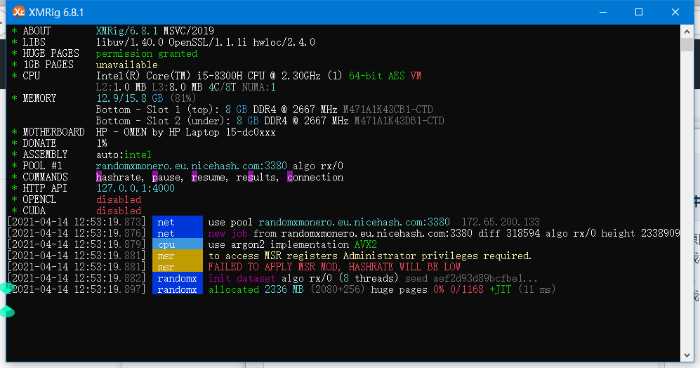 Why Not Add Support GPU on XMrig ? · Issue #2401 · nicehash/NiceHashMiner · GitHub