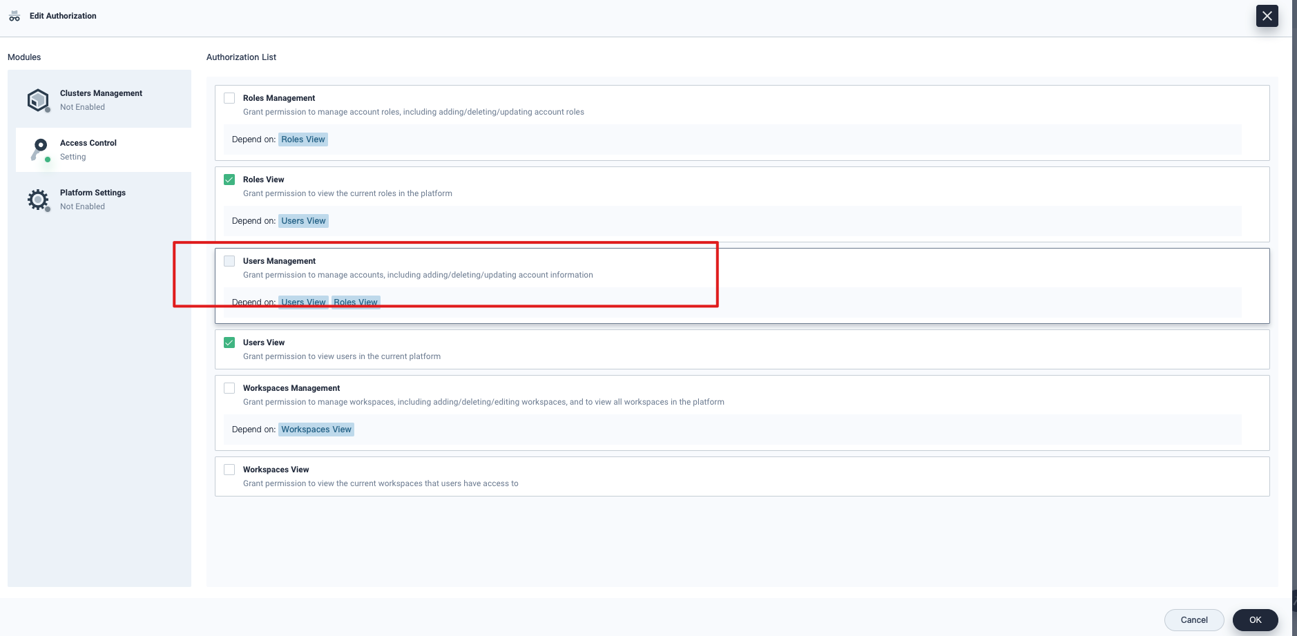 Access Control Show Promblem · Issue #1673 · kubesphere/console · GitHub