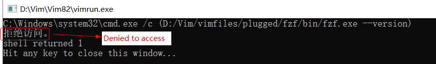 Failed to run "fzf --version": [' ? ^M'] · Issue #2256 · junegunn/fzf · GitHub