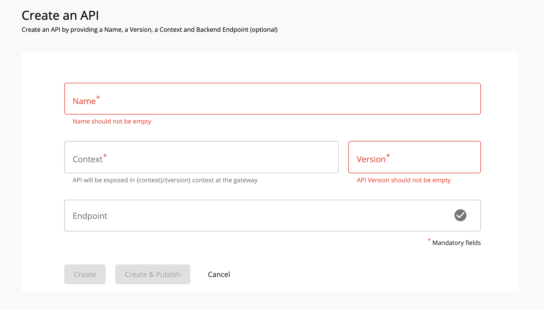 Create an API required field text should be at the top of the form · Issue #11133 · wso2/product ...