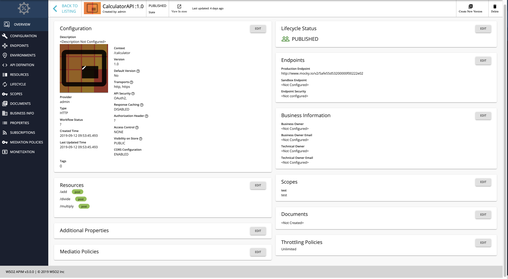 Apim 300 Overview Page Ux · Issue 5572 · Wso2product Apim · Github