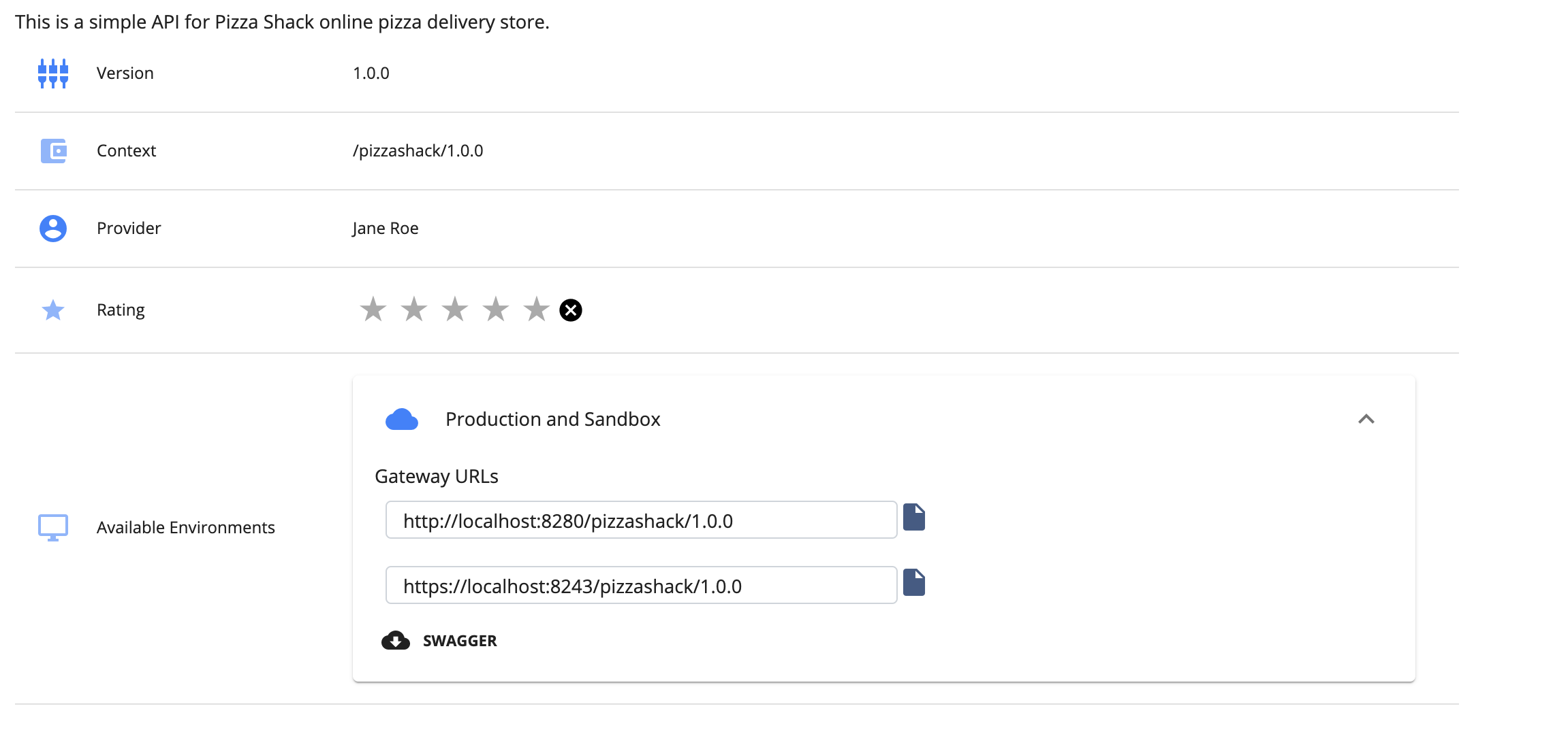 URL of the API missing in the overview page of the dev portal · Issue ...