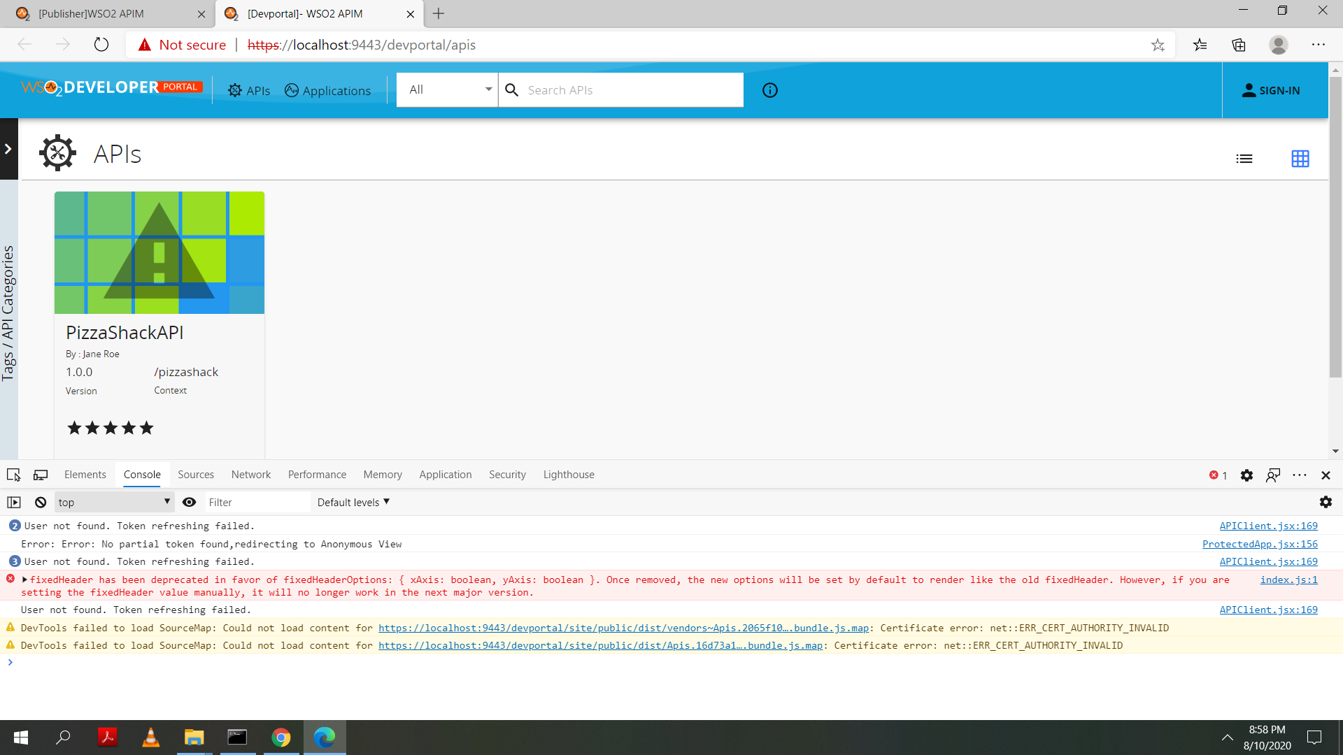 Edge - User auto login fails for Devportal · Issue #9013 · wso2/product ...