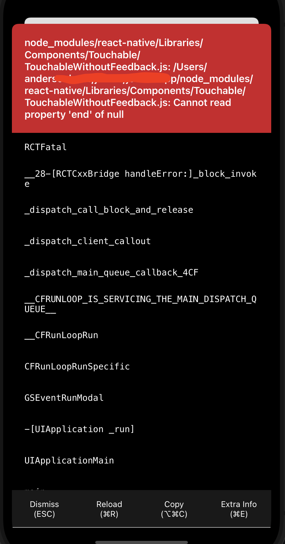 error: node_modules/react-native/Libraries/Components/Touchable/TouchableHighlight.js: /Users ...