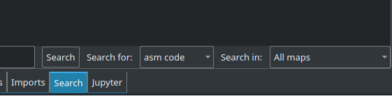 Improve search panel · Issue #930 · rizinorg/cutter · GitHub