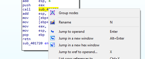 Context menus in symbols, strings, imports, entrypoints, ... · Issue #923 · rizinorg/cutter · GitHub