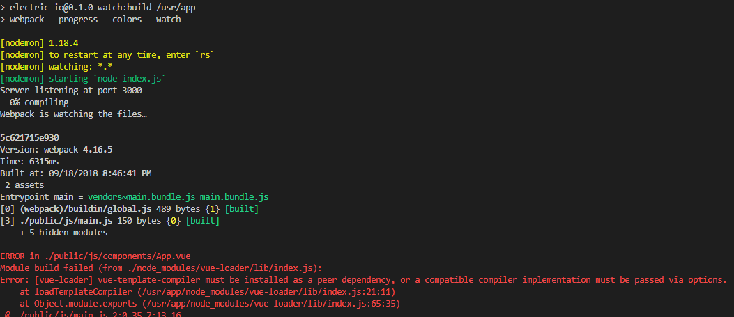 Error Vue Template Compiler Must Be Installed As A Peer Dependency · Issue 78 · Noopkat 