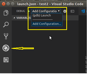 No response when clicking "Add Configuration..." consecutively in Debug dropdown list · Issue ...