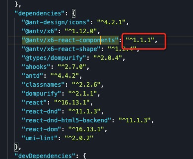 包的版本问题 · Issue #549 · antvis/X6 · GitHub