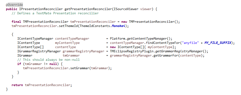TextMate Coloring Should Control Background/Foreground · Issue #115 · eclipse-tm4e/tm4e · GitHub