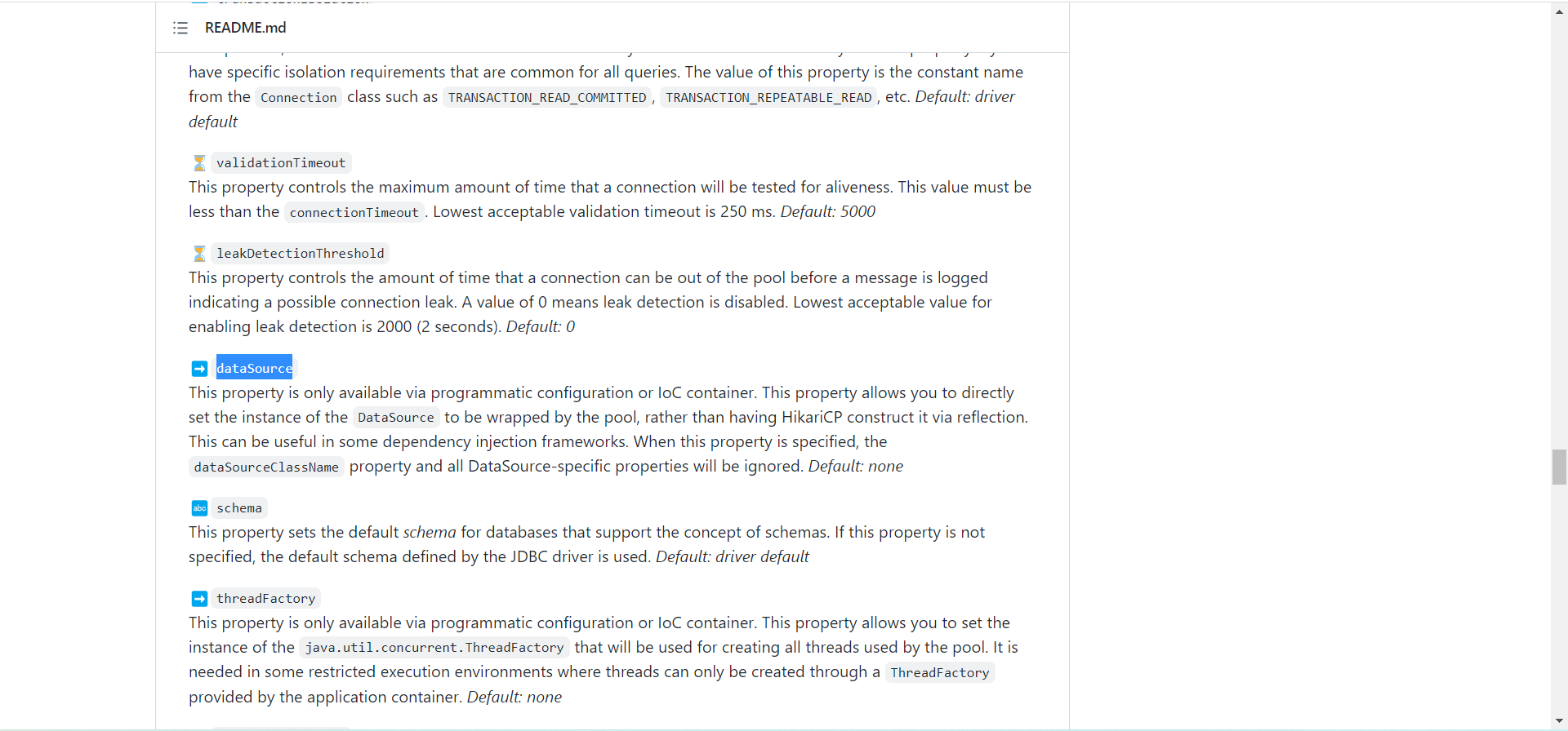 Unable to configure `dataSource` property for HikariCP 4.0.3 · Issue #18495 · apache ...
