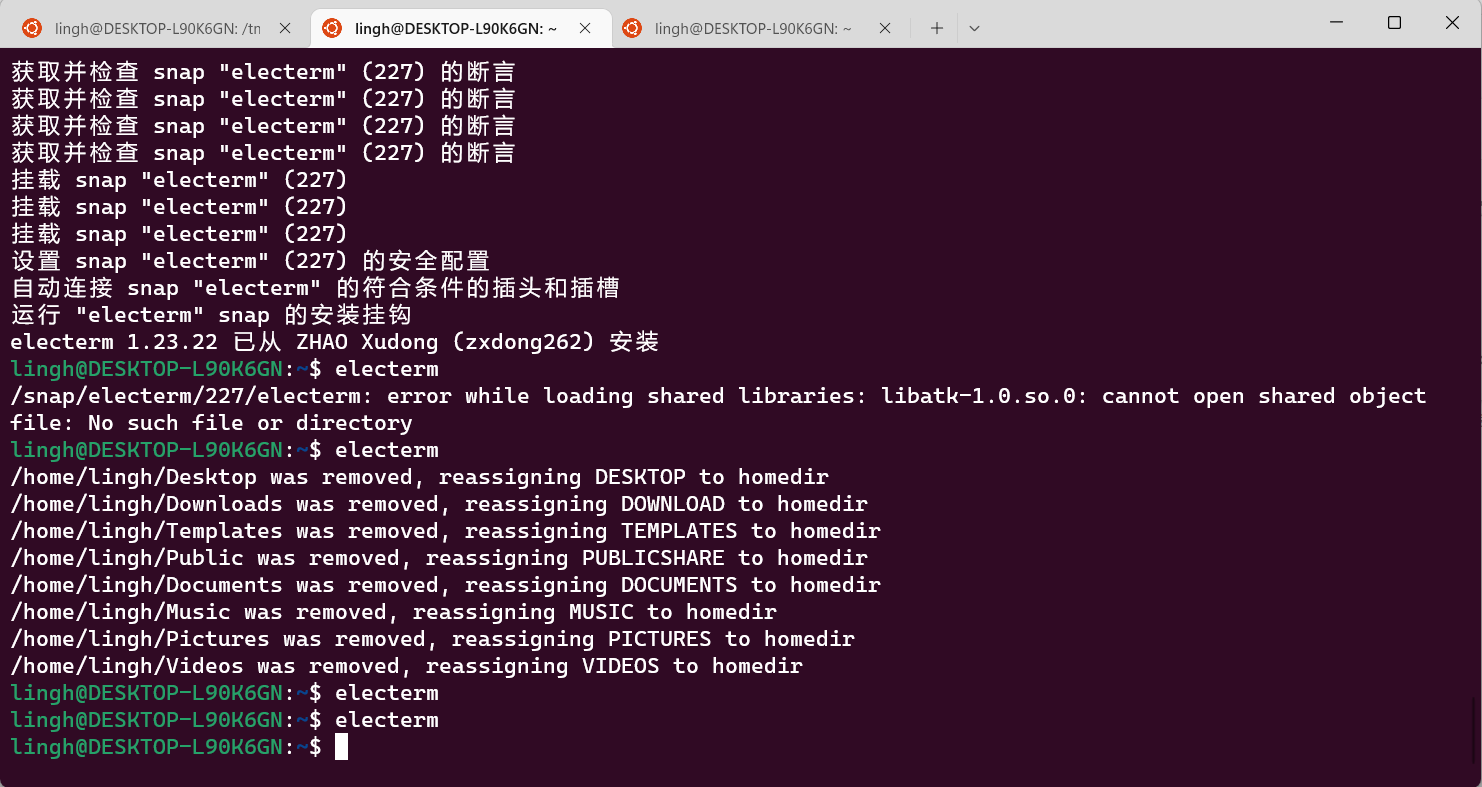 Installing via snapcraft fails to open on a WSL instance with systemd turned on · Issue #2678 ...