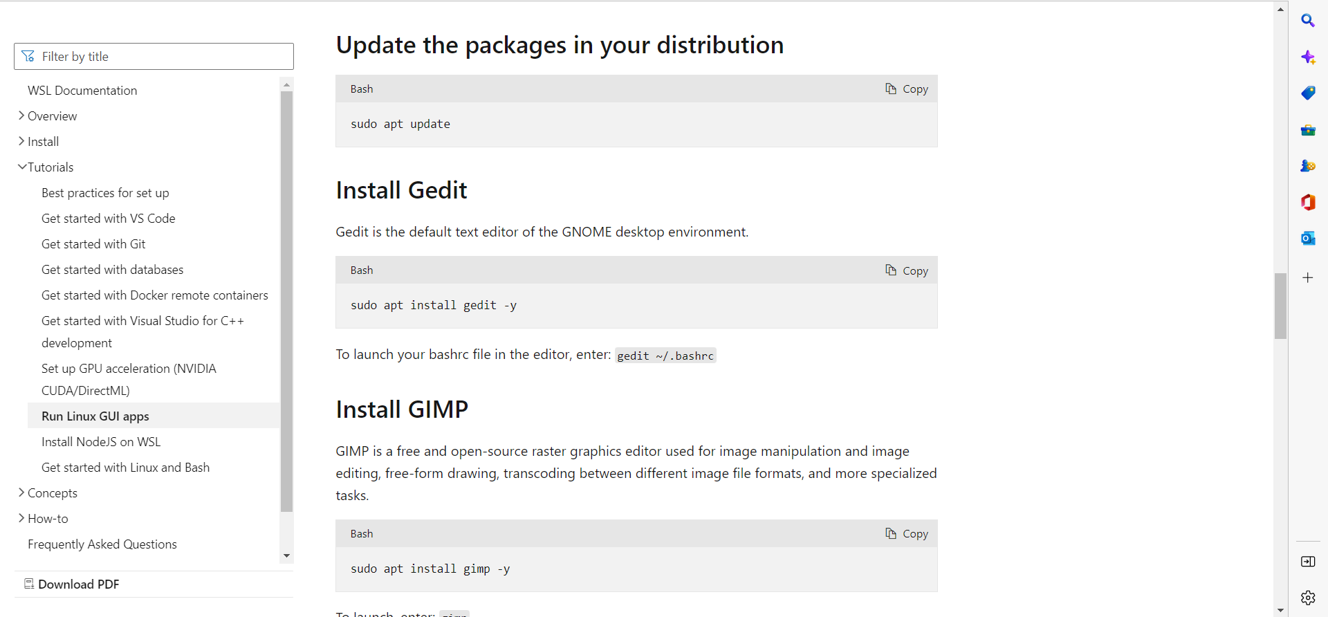 In the introduction of the document, use gnome-text-editor to replace ... In the introduction of the document, use gnome-text-editor to replace ...
