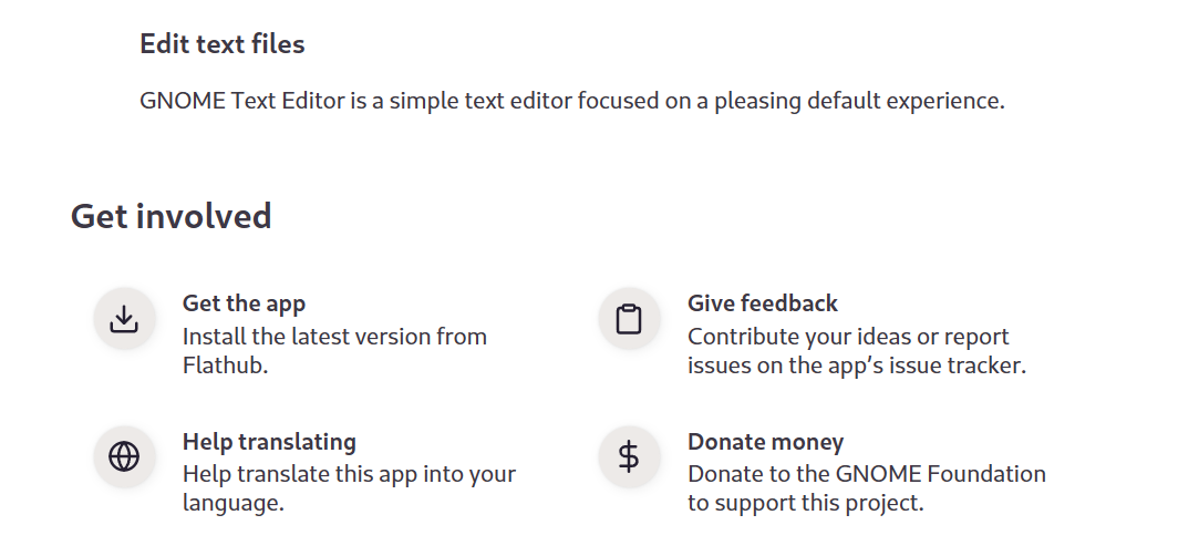 Add Flatpak/Snapcraft installation instructions for mentioned GUI applications · Issue #1813 ...