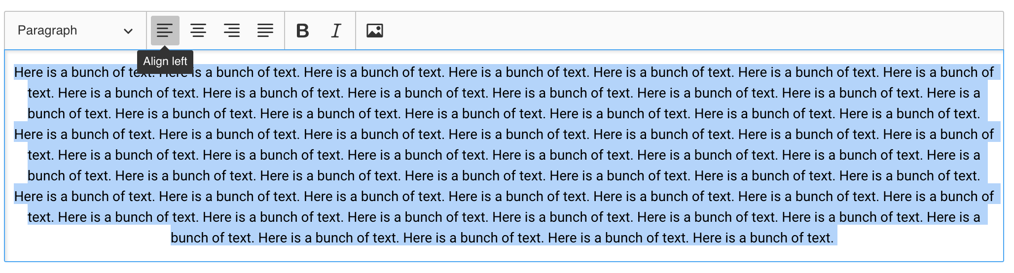 Left Alignment Issue · Issue #2131 · ckeditor/ckeditor5 · GitHub
