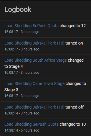 Eskom SePush API - Feedback · Issue #28 · wernerhp/ha.integration.load_shedding · GitHub