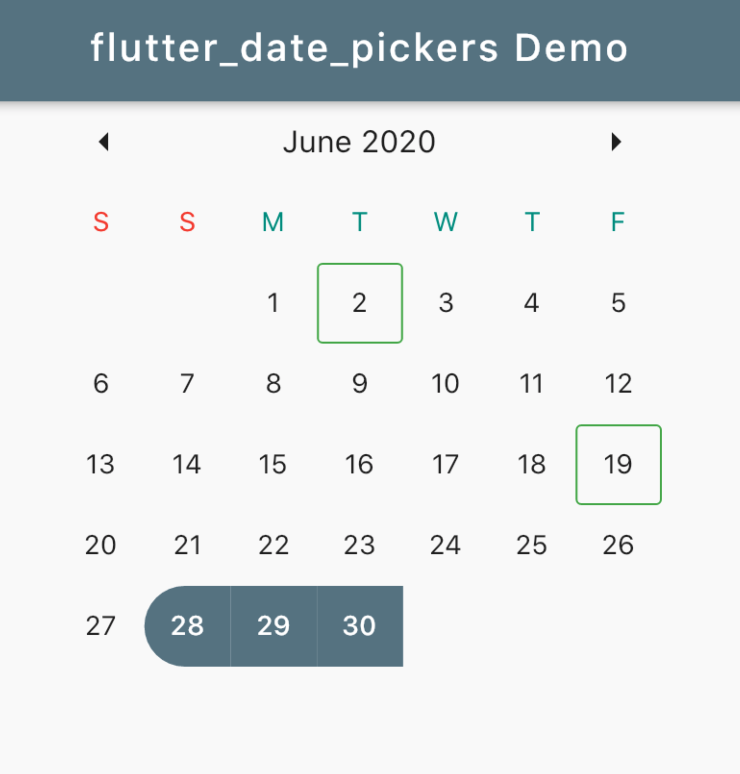 set the first day of week · Issue #25 · MariaMelnik/flutter_date ...