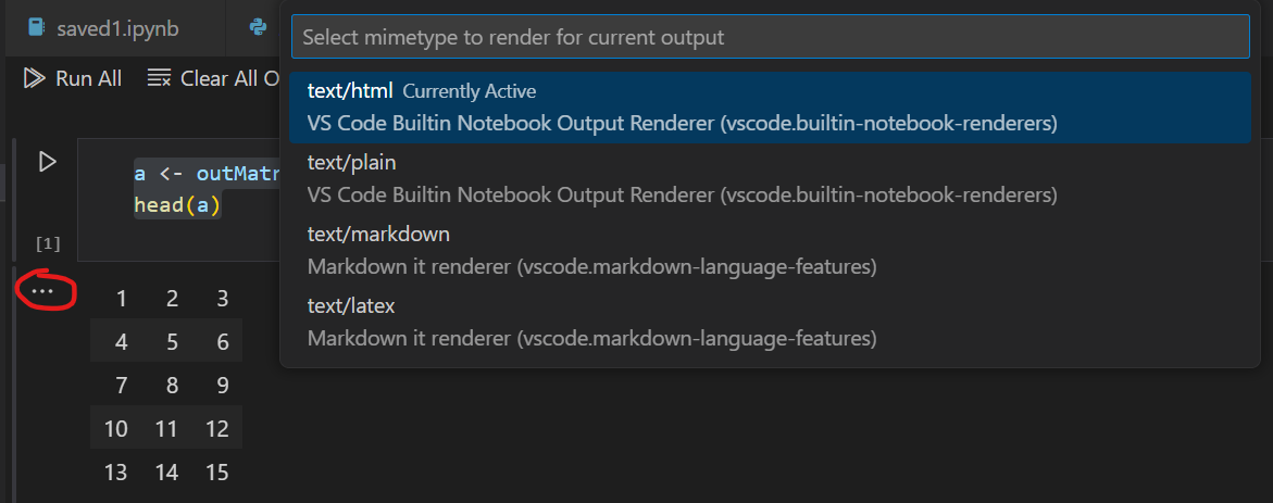 Use R Kernel With Vscode Jupyter Get Error With Output · Issue 13254 · Microsoftvscode Jupyter