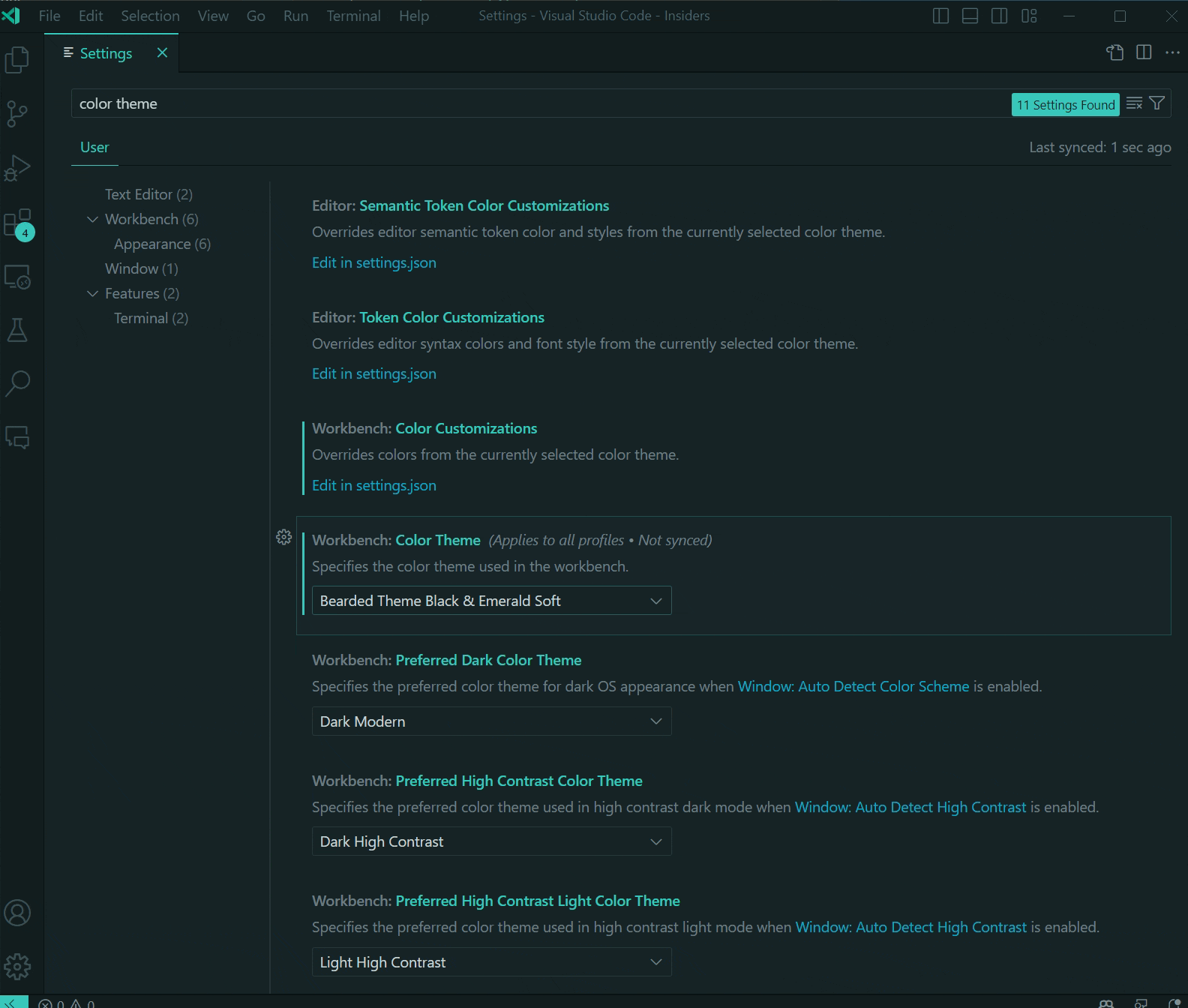 Unchecking "Apply Setting to all Profiles" reverts setting in non-default profile · Issue ...