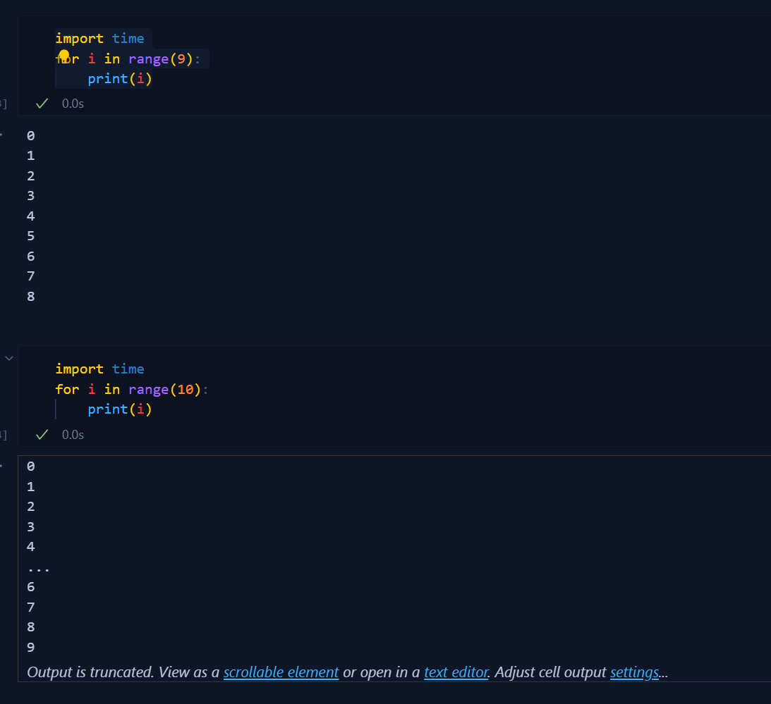 setting notebook.output.textLineLimit to 0 always truncates · Issue ...
