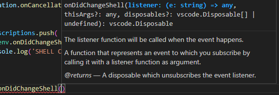 Parameter Hint Has Less Clear Docs Than The Tsdoc · Issue 194228 · Microsoft Vscode · Github