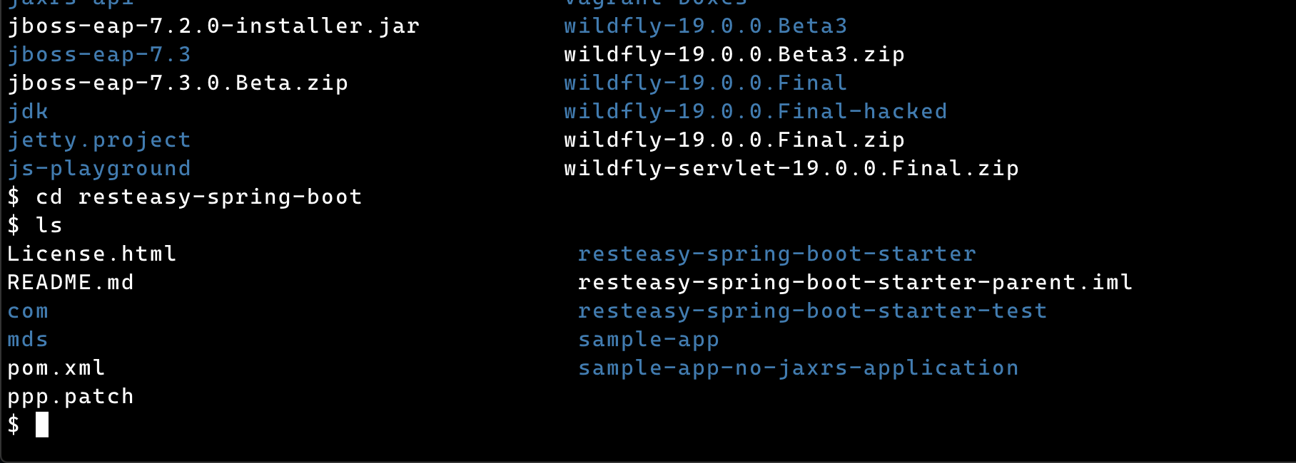wildfly部署resteasy-spring-boot-starter · GitHub