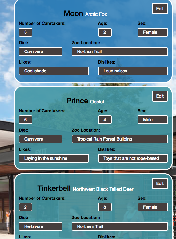 GitHub - ElreyB/animal-tracker