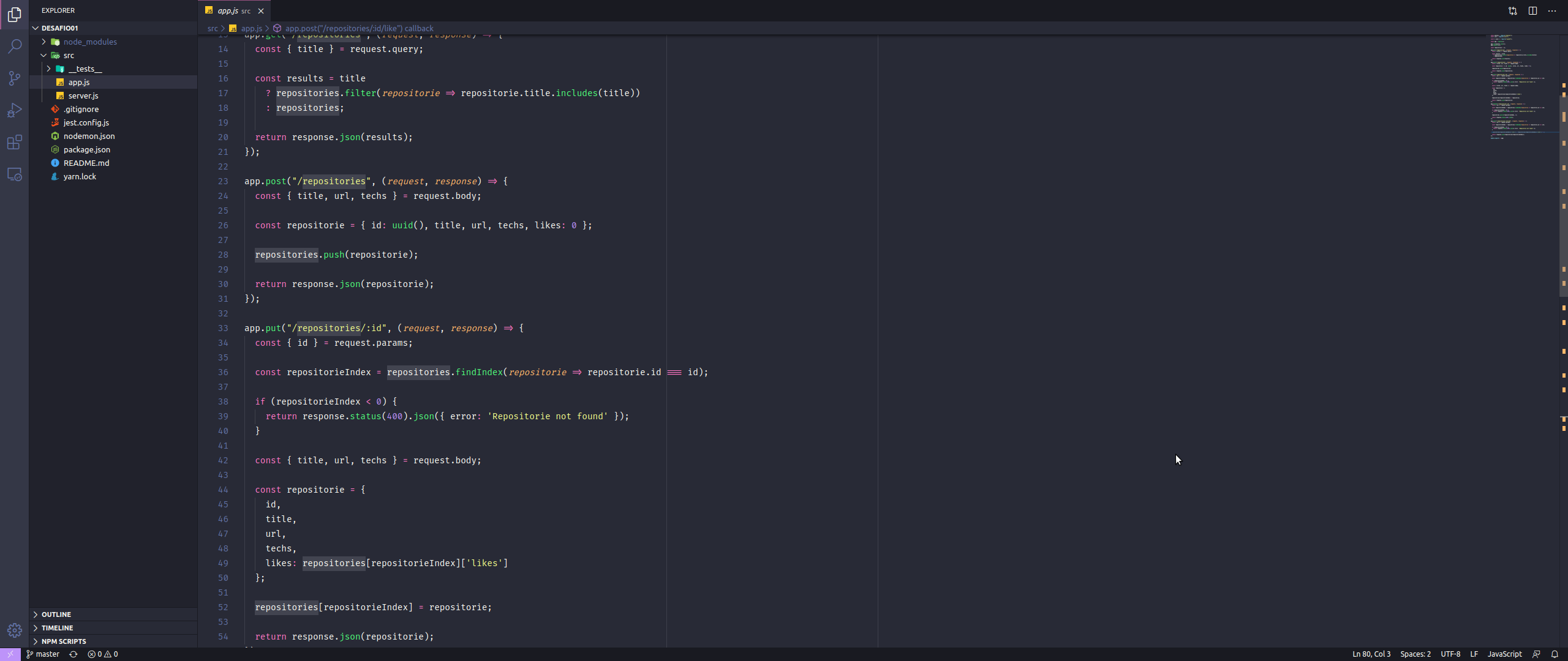 GitHub - kayzarosa/NodeJSDesafio01