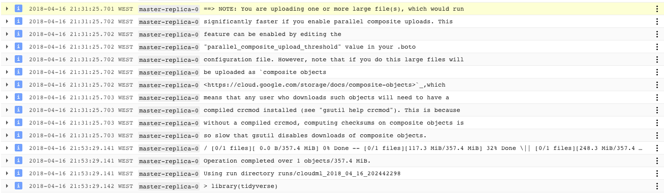 Errors and note on large files · Issue #146 · rstudio/cloudml · GitHub