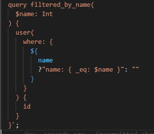 Hasura Cloud v2.0 query problems with variableValues · Issue #7320 · hasura/graphql-engine · GitHub