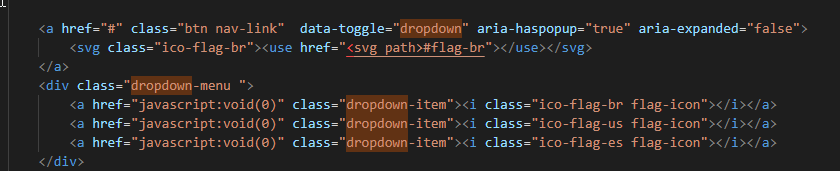 Dropdown issues with SVG icon · Issue #282 · thednp/bootstrap.native · GitHub