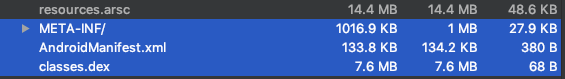 apk size is larger than aab · Issue #75 · google/bundletool · GitHub