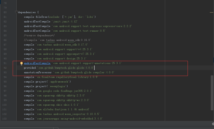 3.7.0 version upgrades to 4.0.0 discovery error: Failed resolution of: Lcom/bumptech/glide/Glide ...