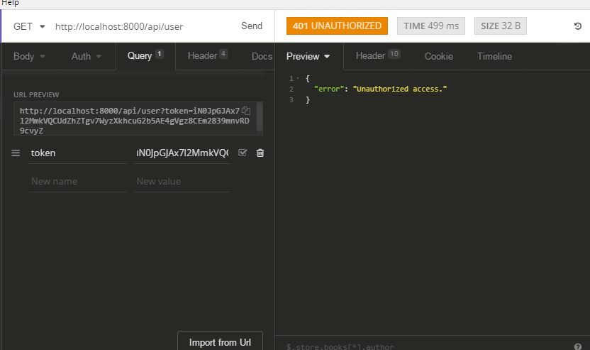 API Token authentication not working · Issue #95 · jeremykenedy/laravel-auth · GitHub