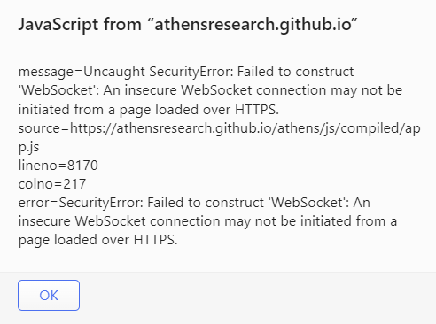 Web client hard codes http prefix · Issue #2017 · athensresearch/athens · GitHub