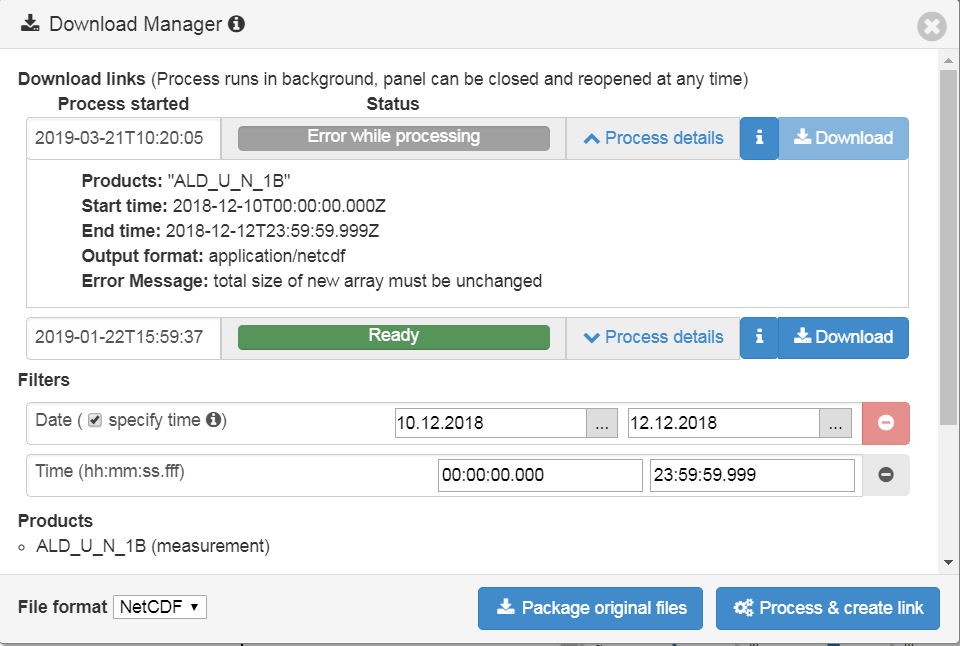 Error while downloading ALD_U_N_1B (measurements) in netCDF format · Issue #76 · ESA-VirES ...