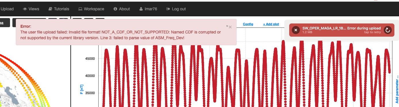 Error while uploading CSV file · Issue #342 · ESA-VirES/WebClient-Framework · GitHub