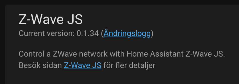 Retrying setup: Z-Wave JS Server version is incompatible: 1.9.2 a version is required that ...