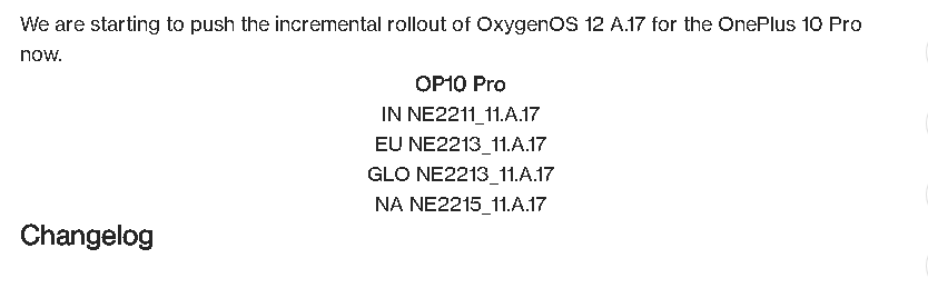 OnePlus 10 Pro (NE2213) ROM EUEX and EEA · Issue #224 · oxygen-updater ...